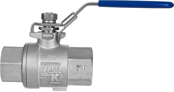 Zawór Kulowy ze stali nierdzewnej, 2 cale 2-elementowy z gwint wewnętrzny, pełen przepływ ...